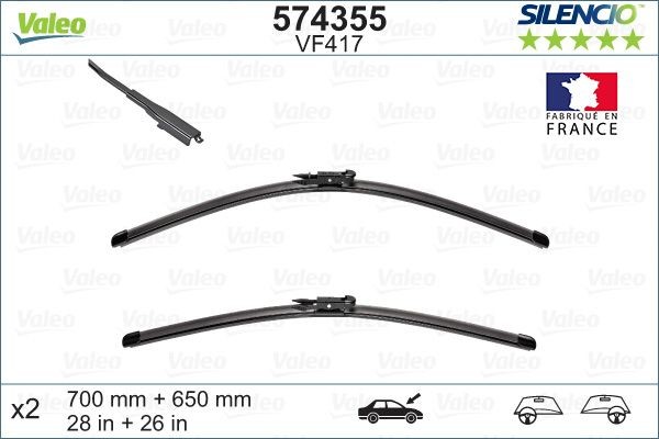 Wischblatt 6398200200 OE-Nummer online kaufen