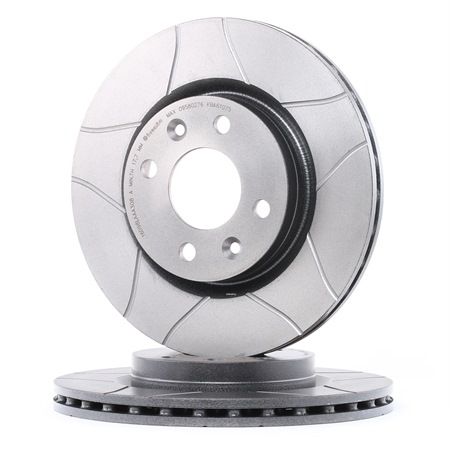 Disque de frein BREMBO MAX LINE 09.5802.76 fendu, ventilé de l ...